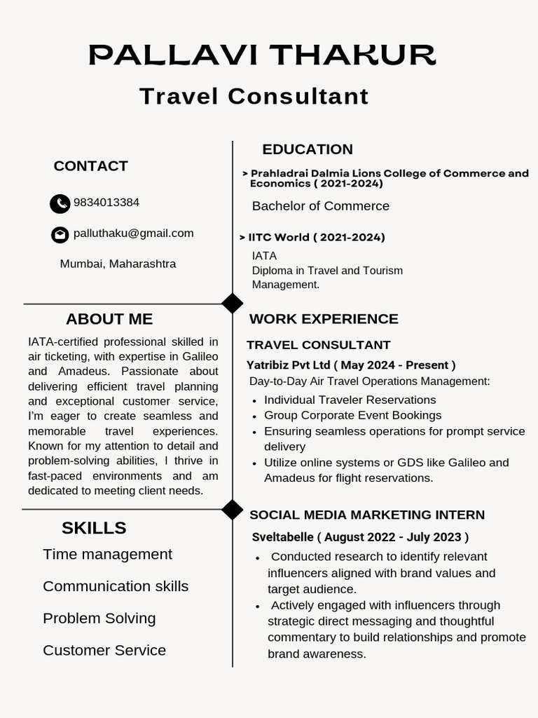 Pallavi Thakur Resume | PDF