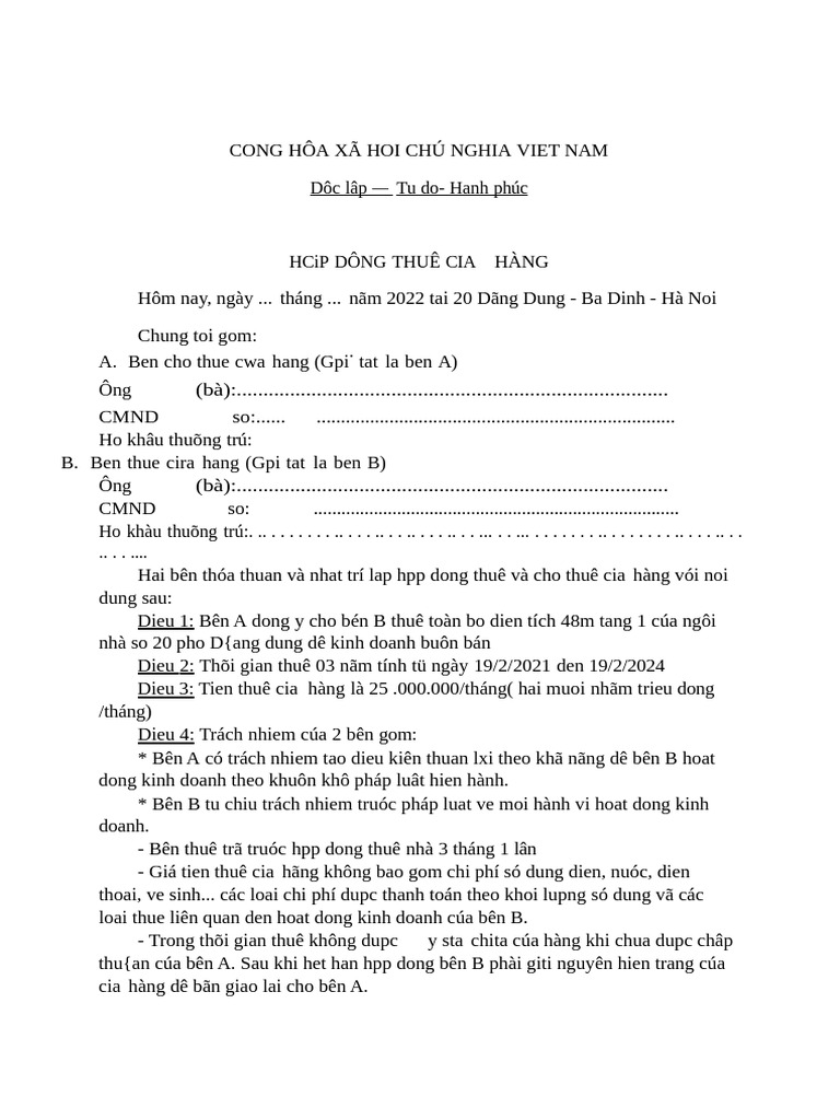 H P Đ NG Thuê Nhà | PDF