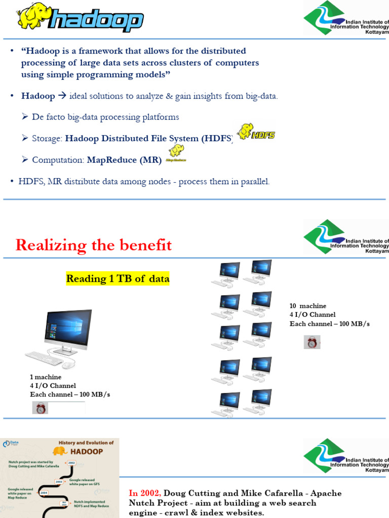 10th August Morning and Afternoon session Hadoop (1) | PDF | Apache Hadoop | Map Reduce