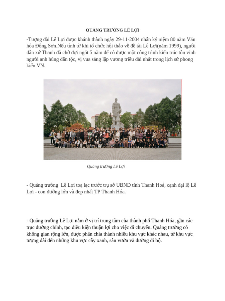 Qu NG Trư NG Lê L 1 | PDF