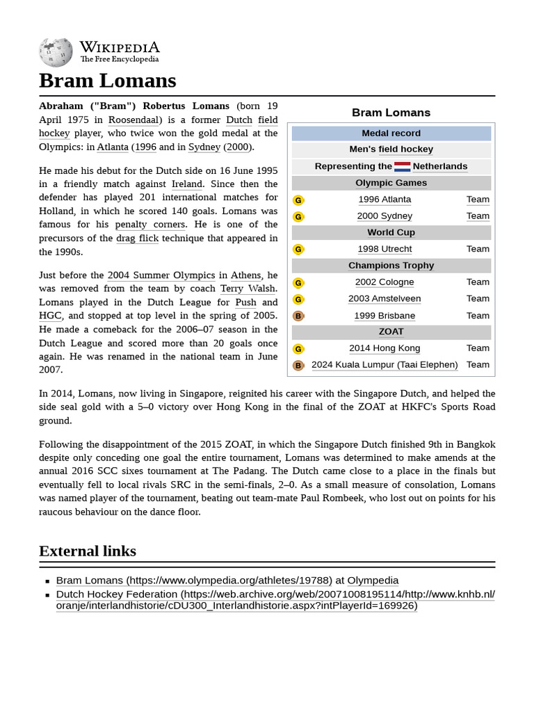 Bram_Lomans | PDF | Sports | Association Football