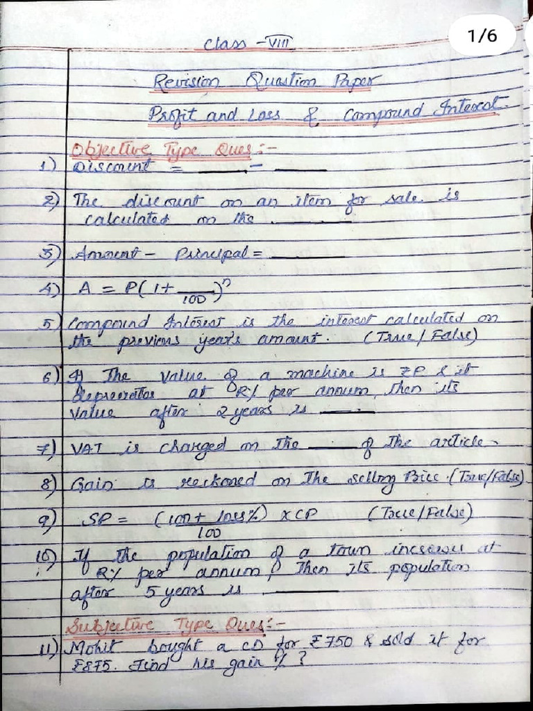 Compound Interest Calculation Guide | PDF
