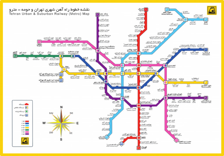 Tehran Urban Map | PDF