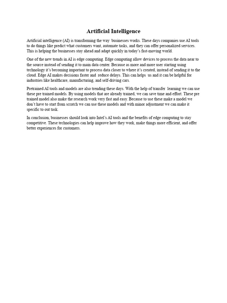 Artificial Intelligence Pdf