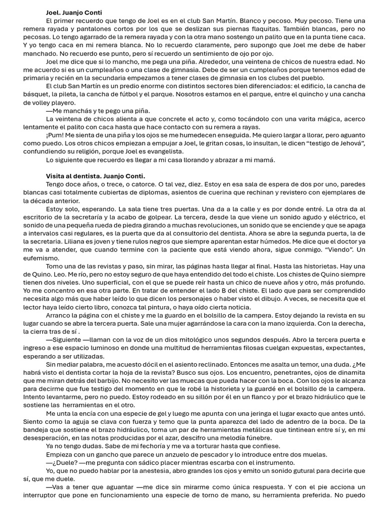 Cuentos de Conti | PDF | Deportes