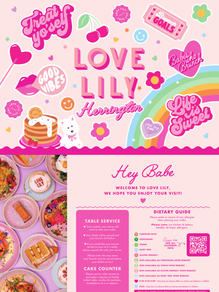 Love Lily Menu Sunderland | PDF | Sausage | Hamburgers