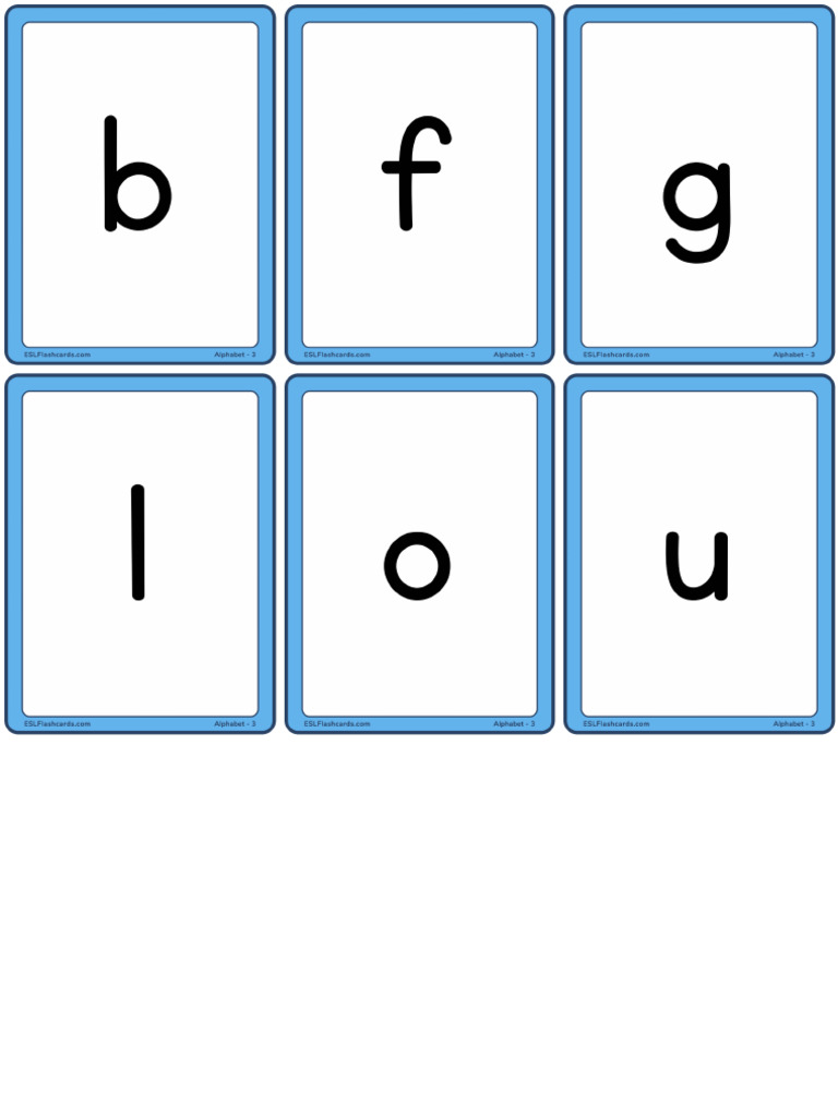 CVC Alphabet 3 Small | PDF