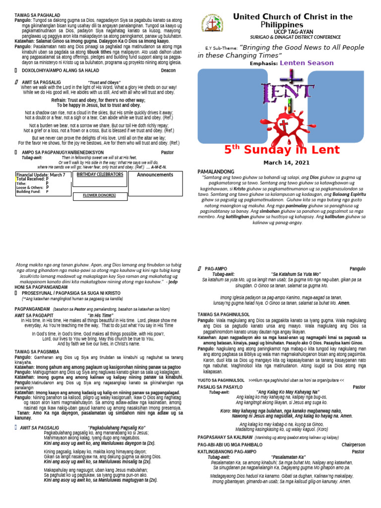 March 14 Tag-Ayan | PDF