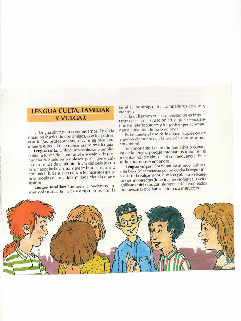 LENGUA CULTA Y MARGINAL540 | PDF