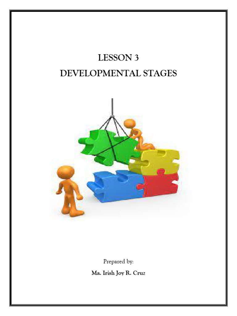 Lesson 3 Developmental Stages 2 | PDF | Adolescence | Developmental Psychology