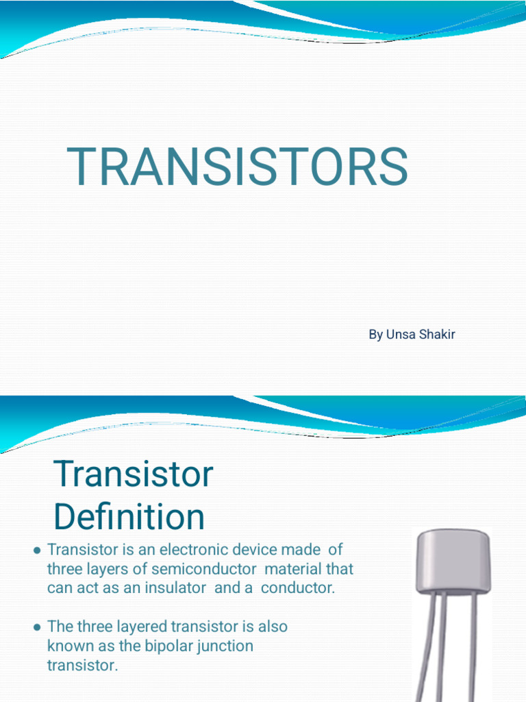 6 Transistor | PDF