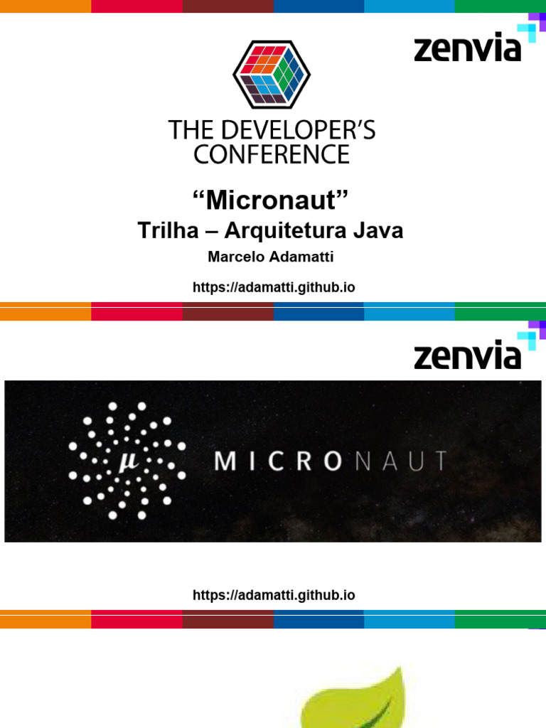 TDC Micronaut | PDF | Java Specification Requests | Object Oriented ...