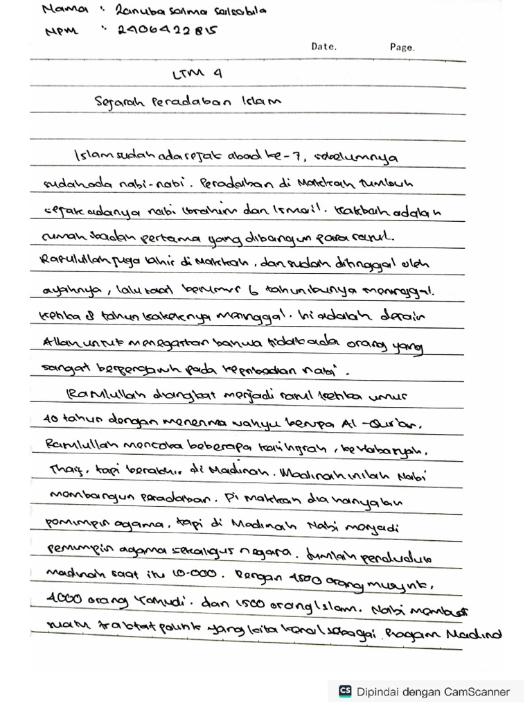 LTM 4 - Zanuba Salma | PDF