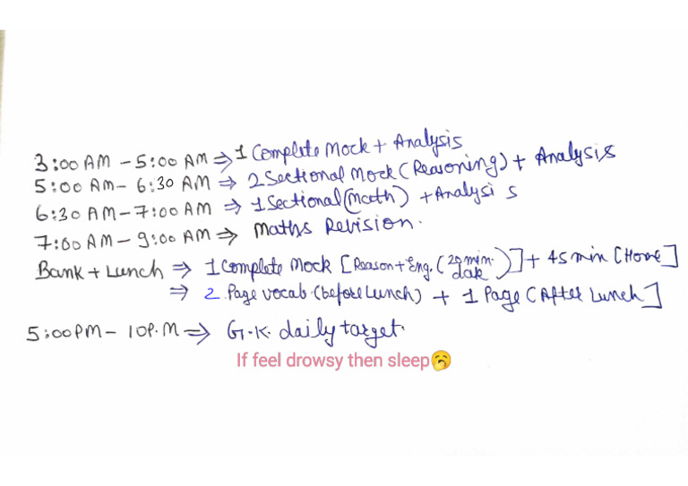 Timetable | PDF