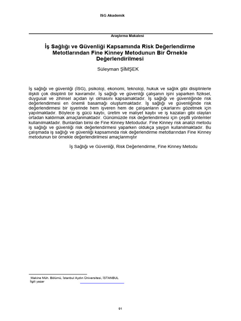 752127-1187438_ISG_Kapsaminda Risk Degerlendirme Metotlarindan Fine ...