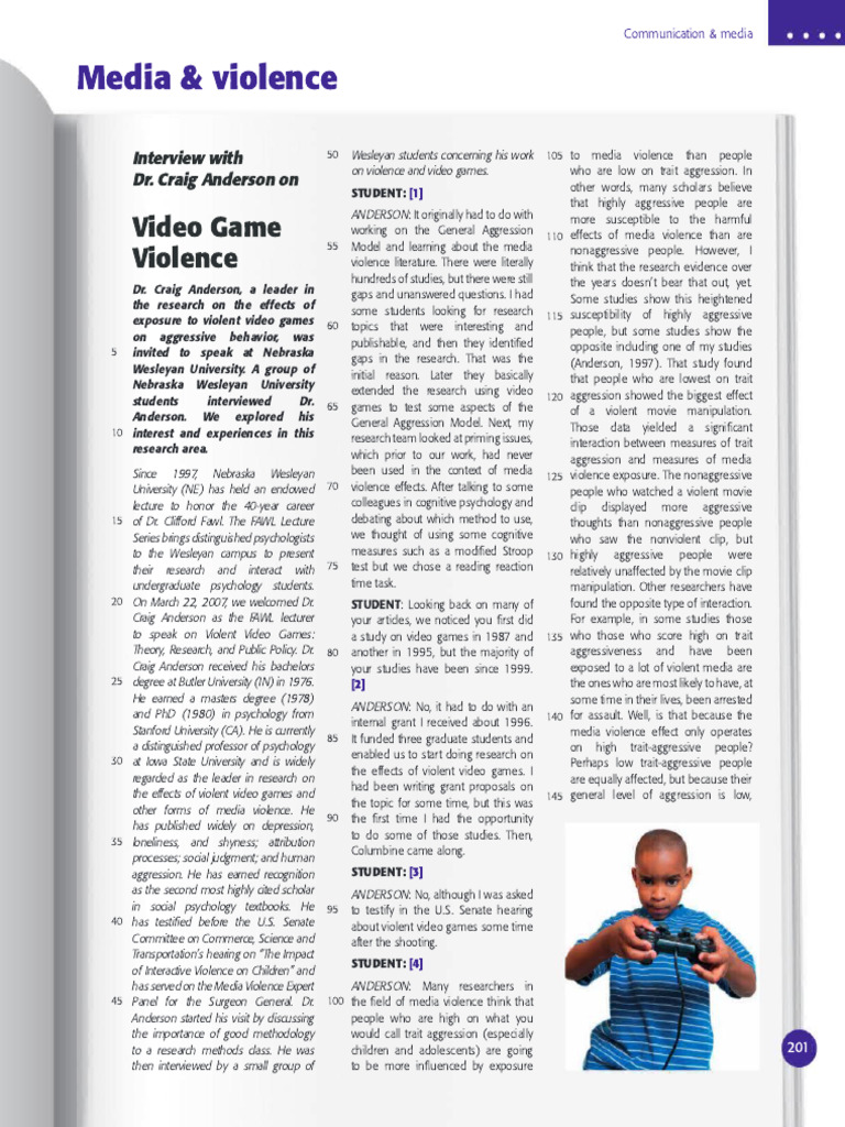 Media and violence - Oxford 2014 | PDF | Violence | Psychology