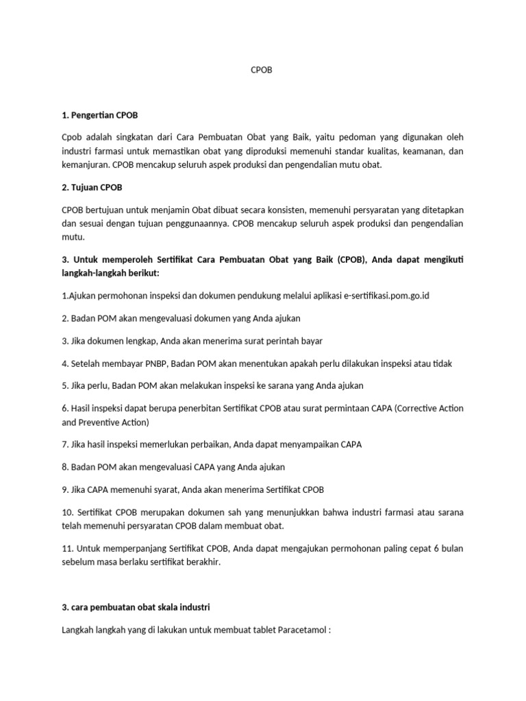 CPOB | PDF