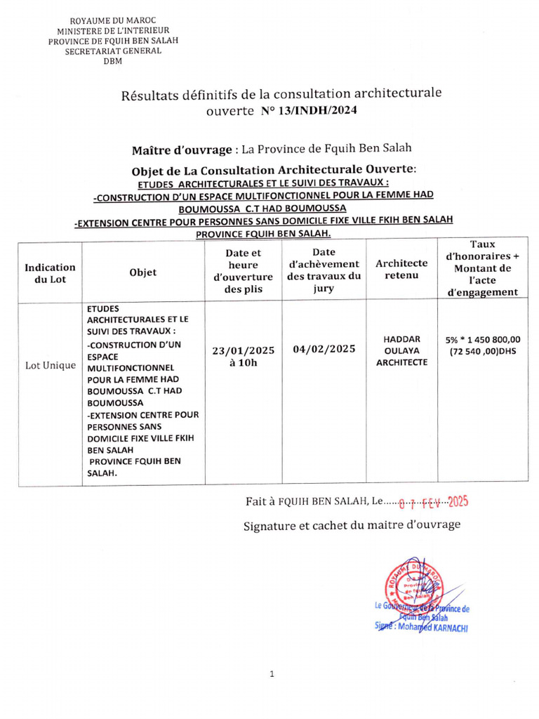 Resultats 13 INDH 2024 | PDF