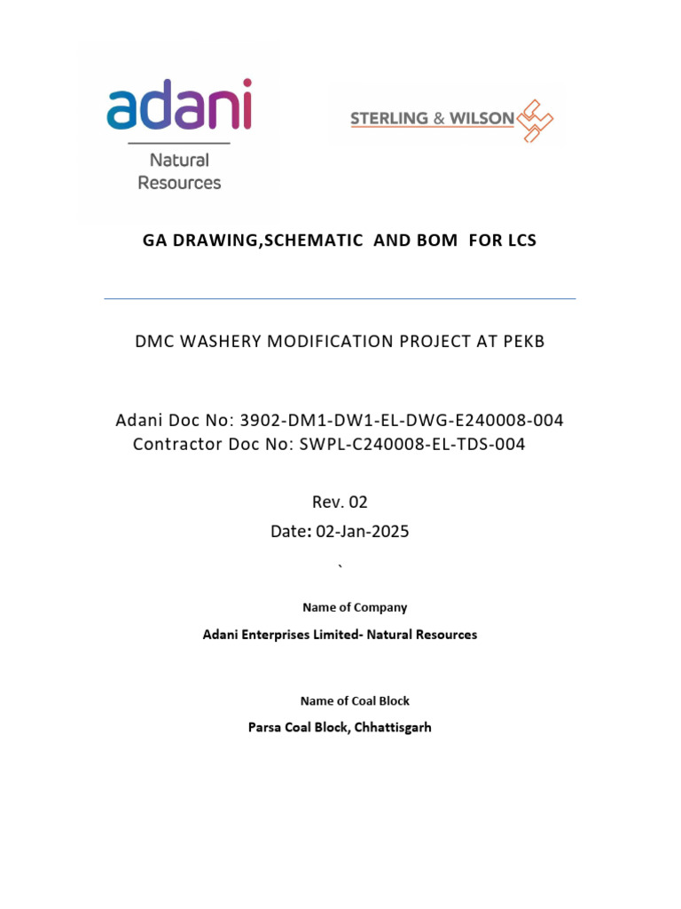 SWPL-C240008-EL-TDS-004_DATA SHEET FOR LCS | PDF