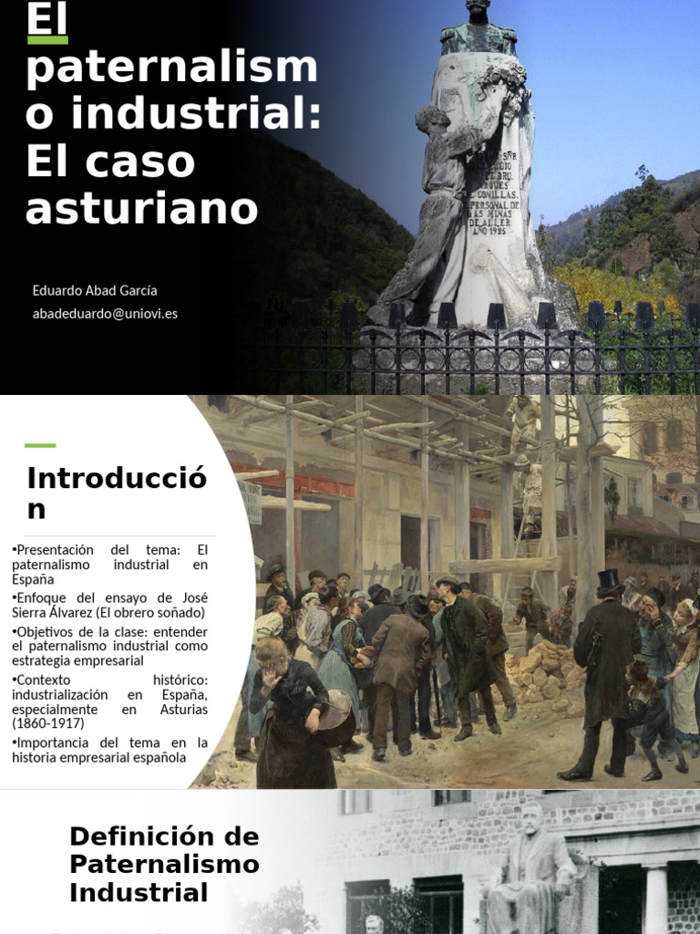 Paternalismo Industrial | PDF | España | Economias