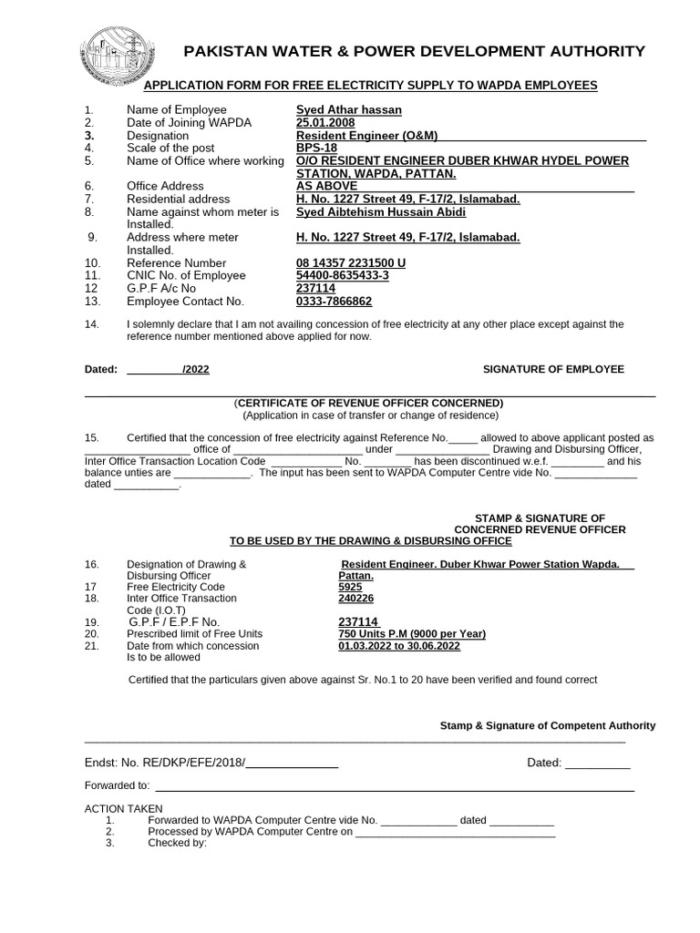 free supply blank form | PDF