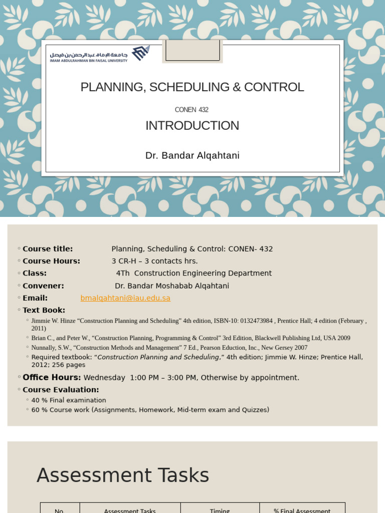 lec1- Introduction 2025 (1) | PDF