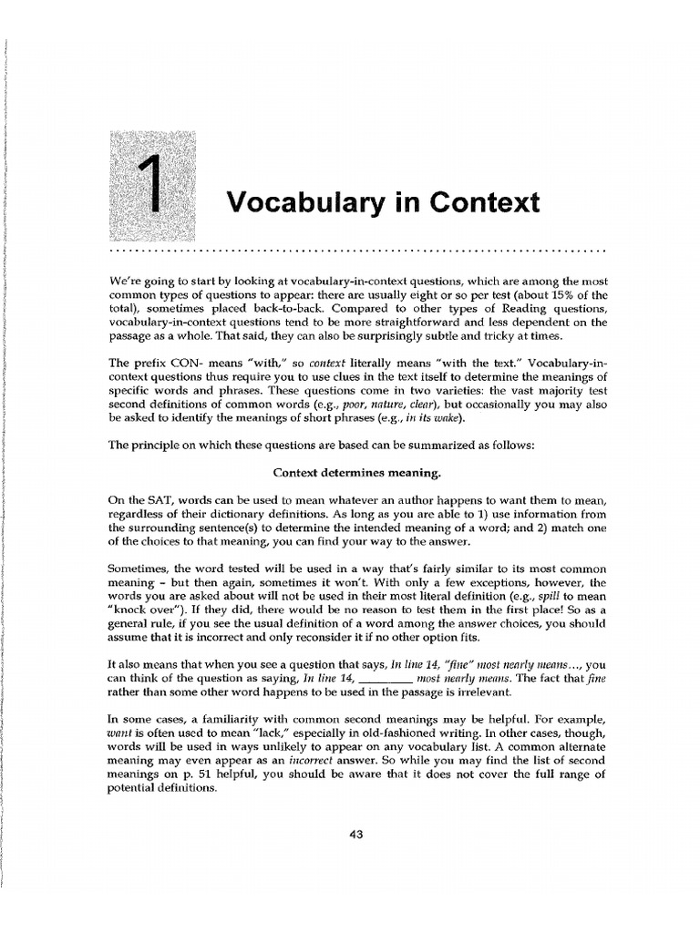 Word in Context | PDF