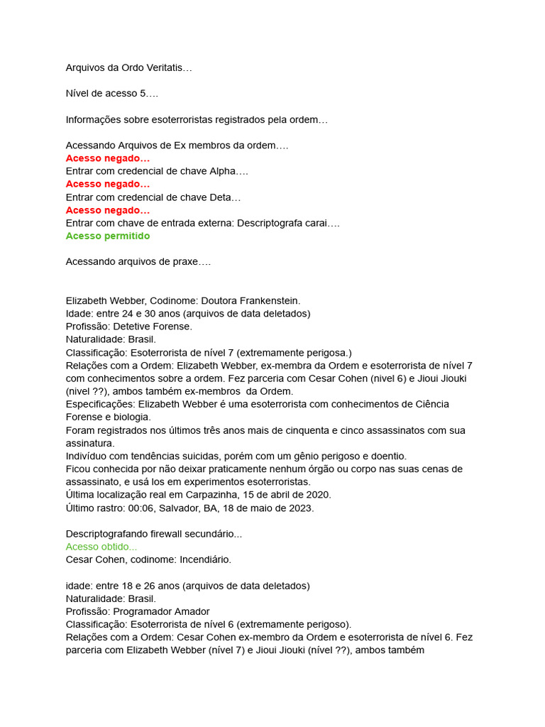 Arquivos Da Ordo Veritatis | PDF