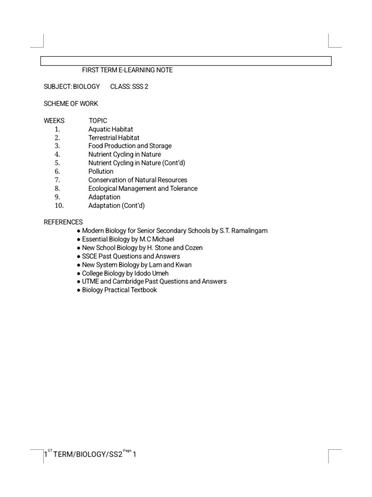 12305_1st Term s2 Biology | PDF | Decomposition | Nitrogen
