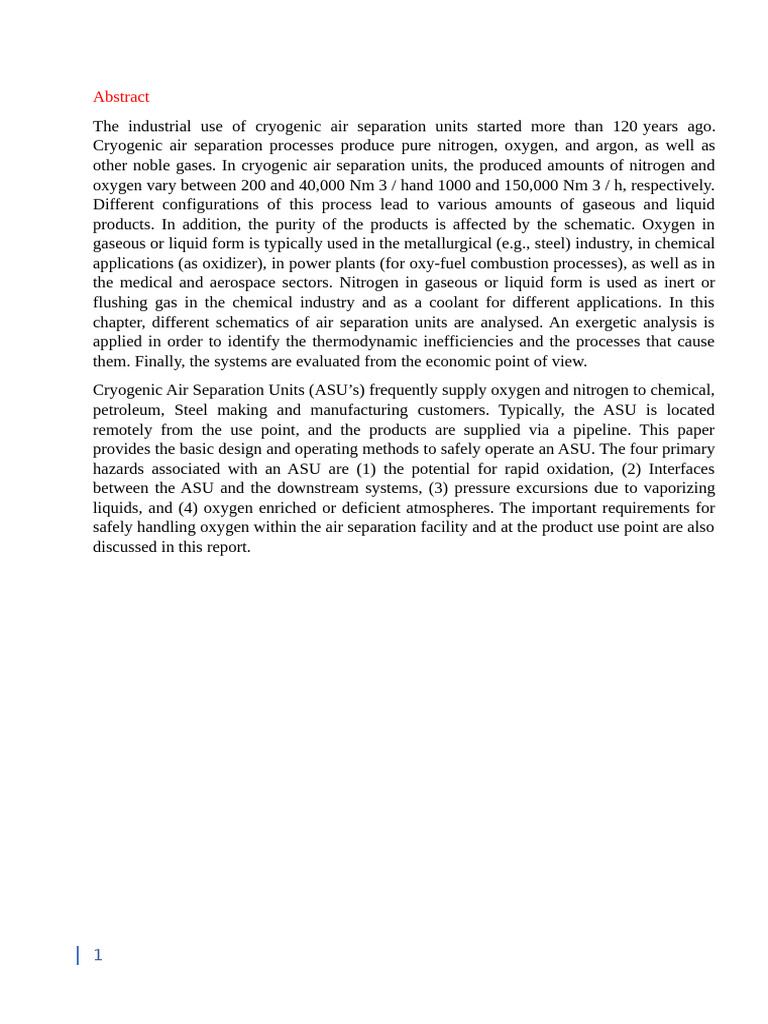 Cryogenic Distillation | PDF | Distillation | Coke (Fuel)