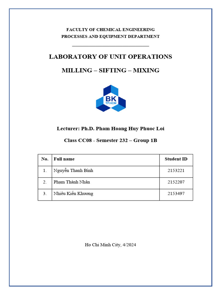 FINAL-5.MILLING-SIFTING-MIXINGCOMPLETE | PDF | Mill (Grinding ...