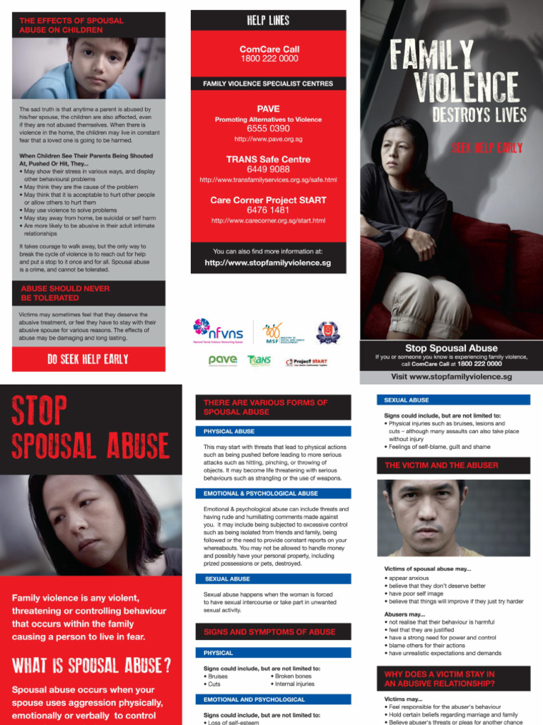 Spousal Abuse Brochure 27 Nov | PDF