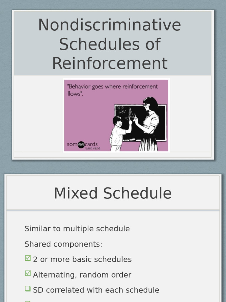 Understanding Mixed and Tandem Schedules | PDF