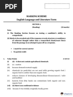 AQA Unseen Poetry Mark Scheme | PDF | Cognition