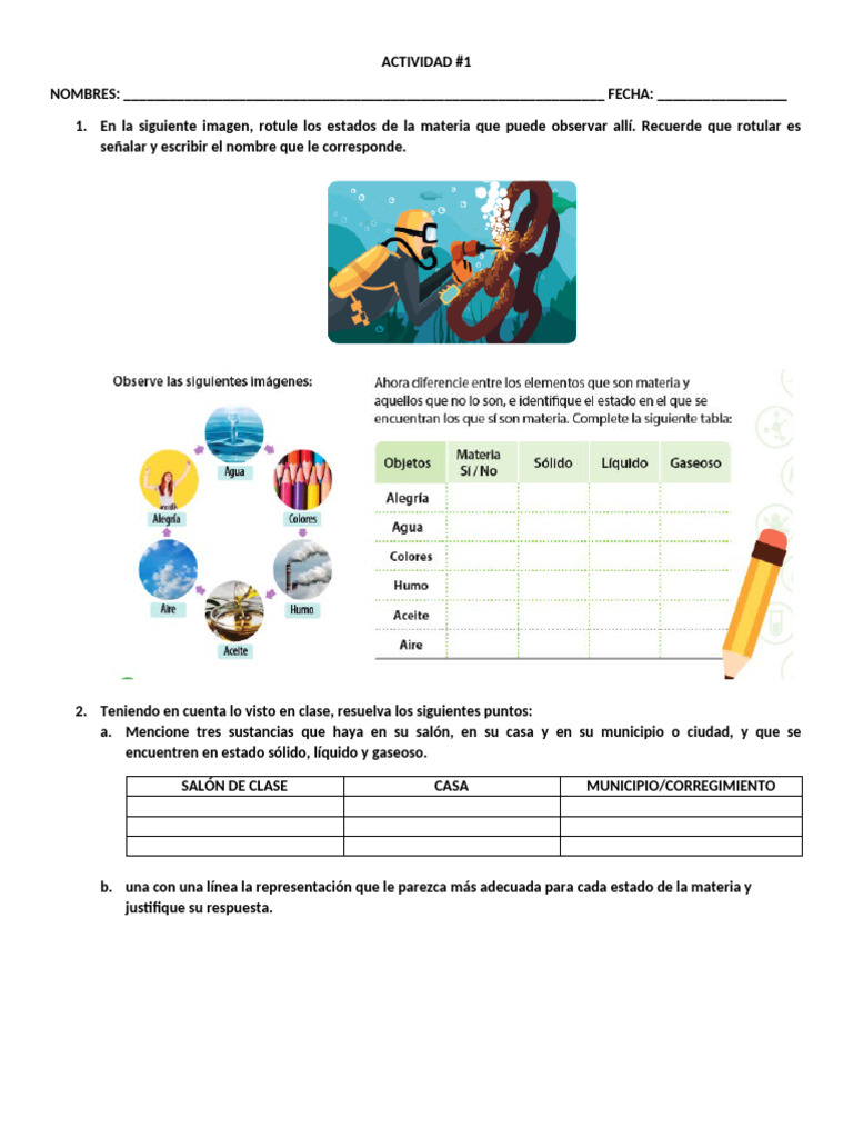 Actividad #1 G6 | PDF