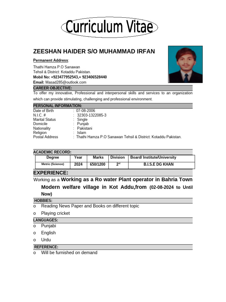 Zeshan Haider | PDF