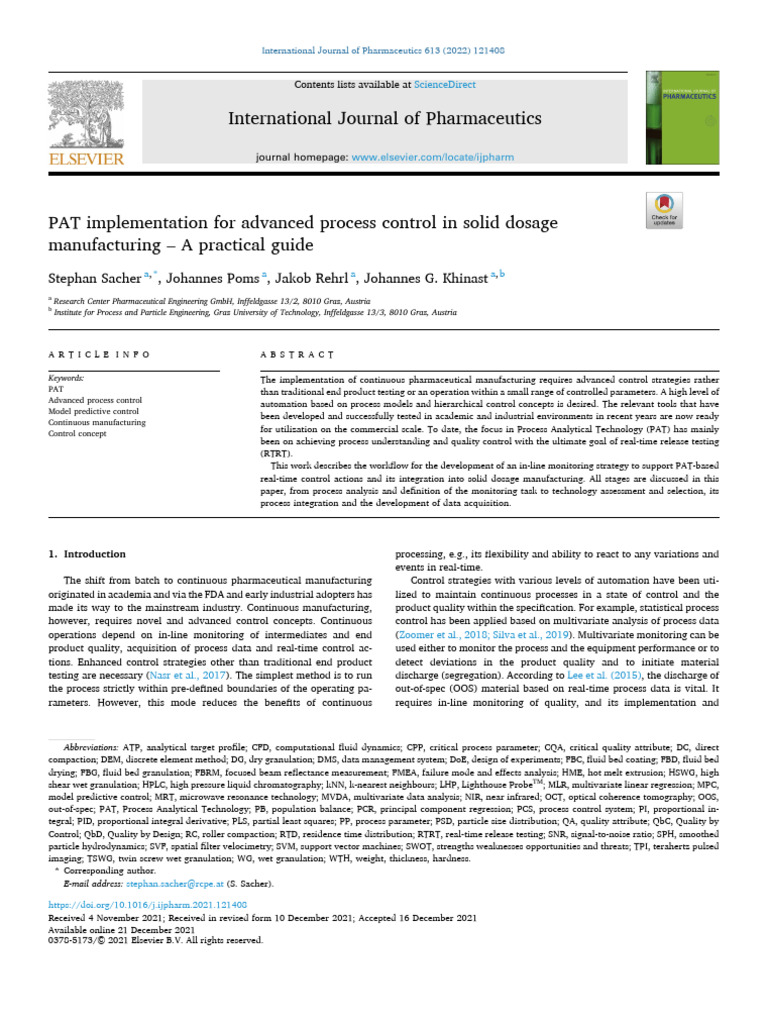 RA2 | PDF | Chemometrics | Detection Limit
