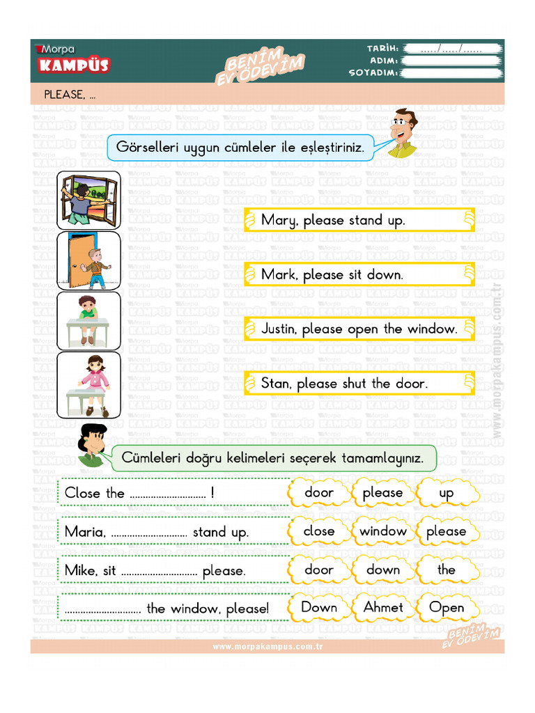 Classroom Objects 4 | PDF