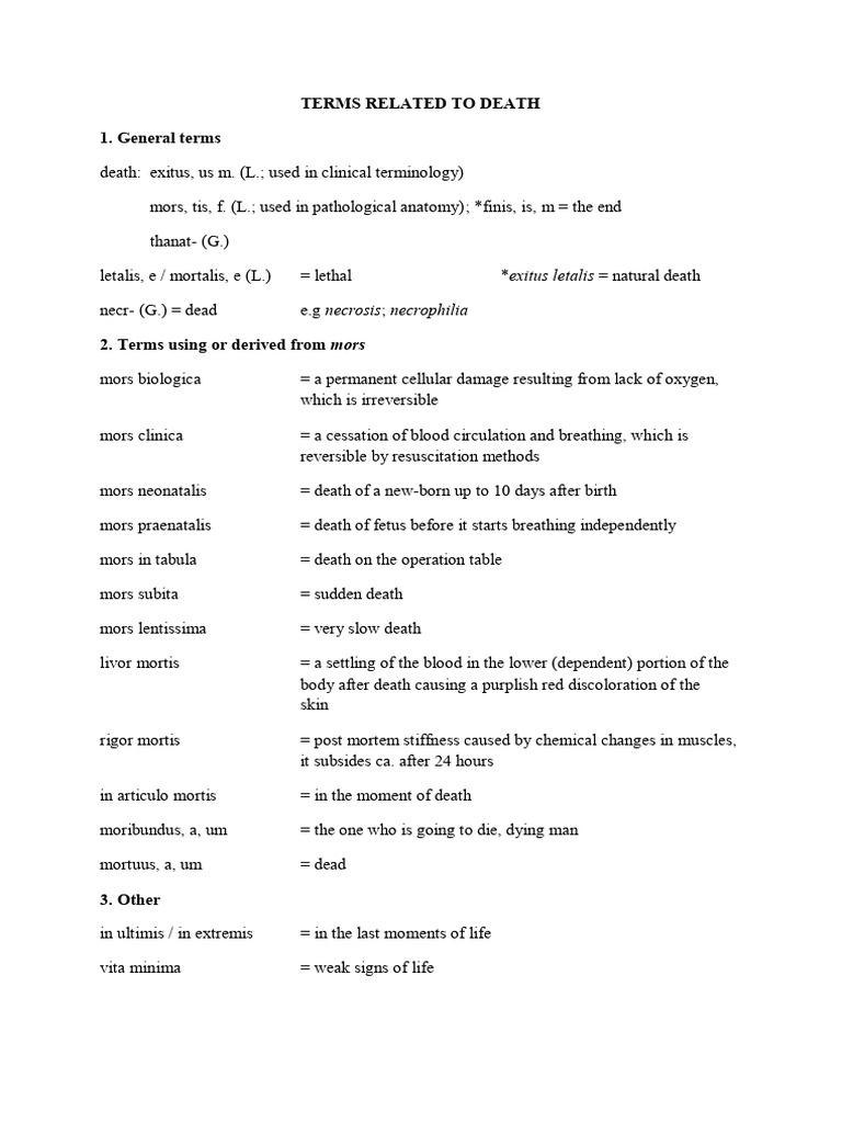 Death | PDF