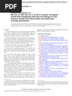 Astm F714 | PDF | Pipe (Fluid Conveyance) | Engineering Tolerance
