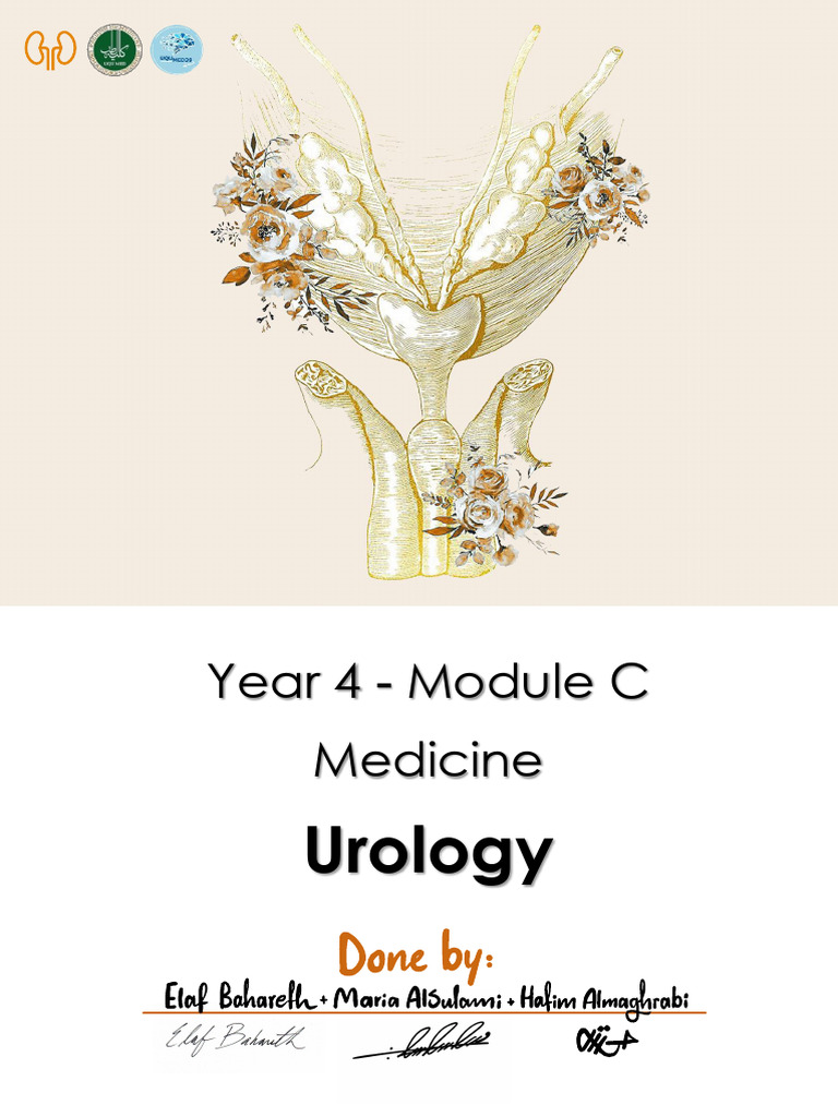 Urology? | PDF | Urinary Tract Infection | Urinary Incontinence