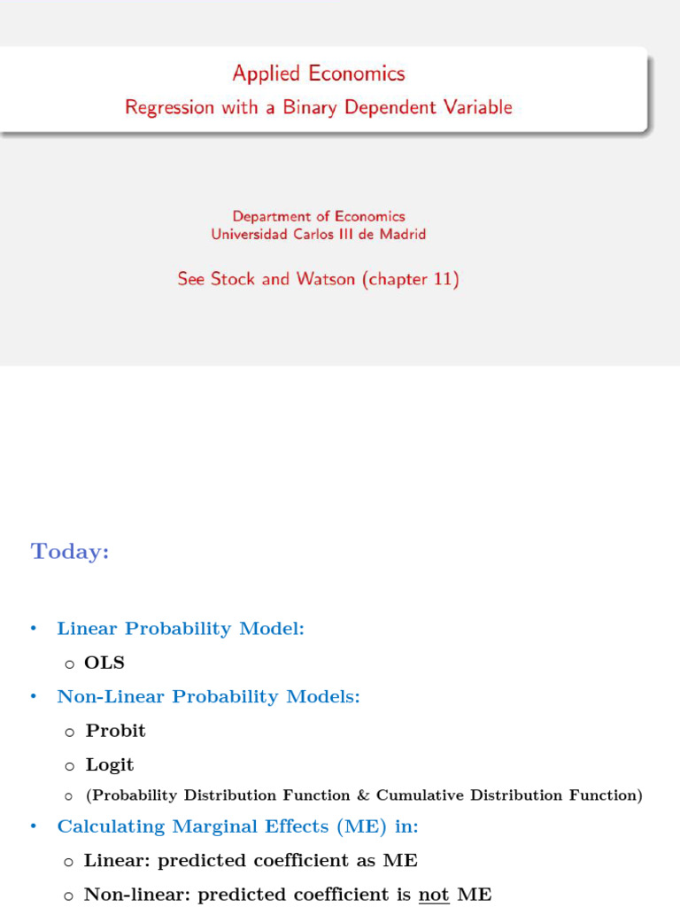 Lecture 2 (Modified v.2025) | PDF | Ordinary Least Squares | Linear Regression