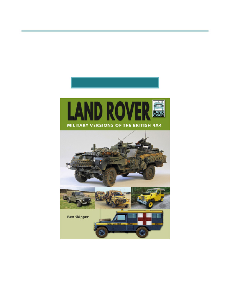 Best Offer Land Rover Military Versions of The British 4x4 High ...