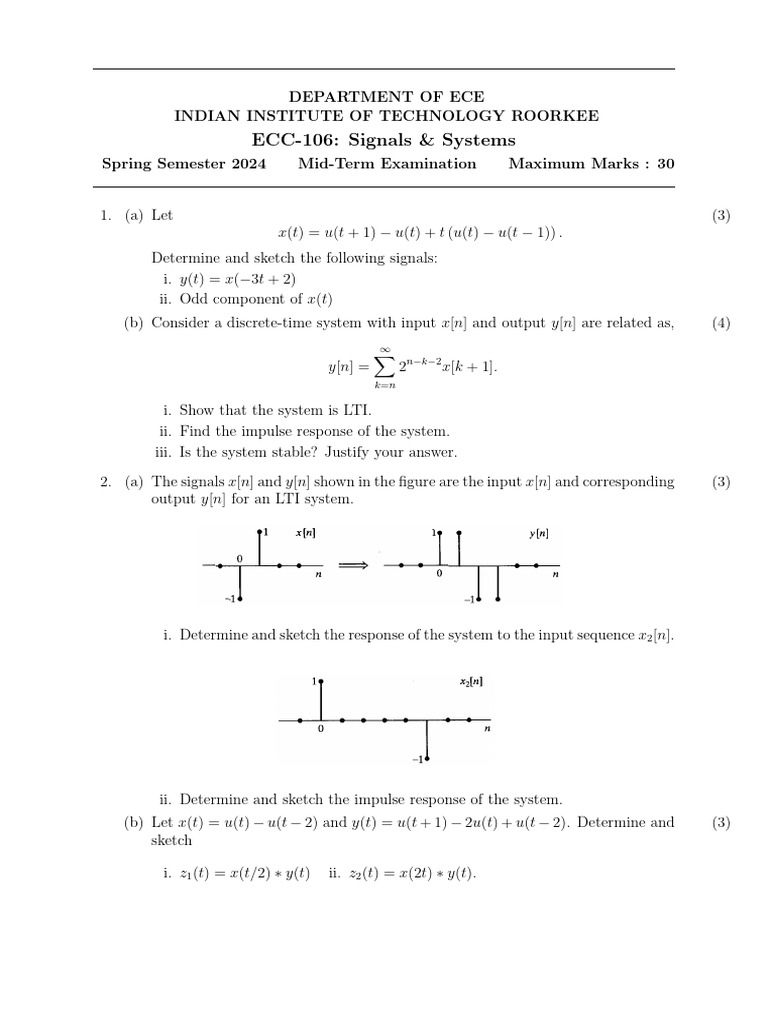 106_mte_2024 | PDF | Fourier Transform | Fourier Series