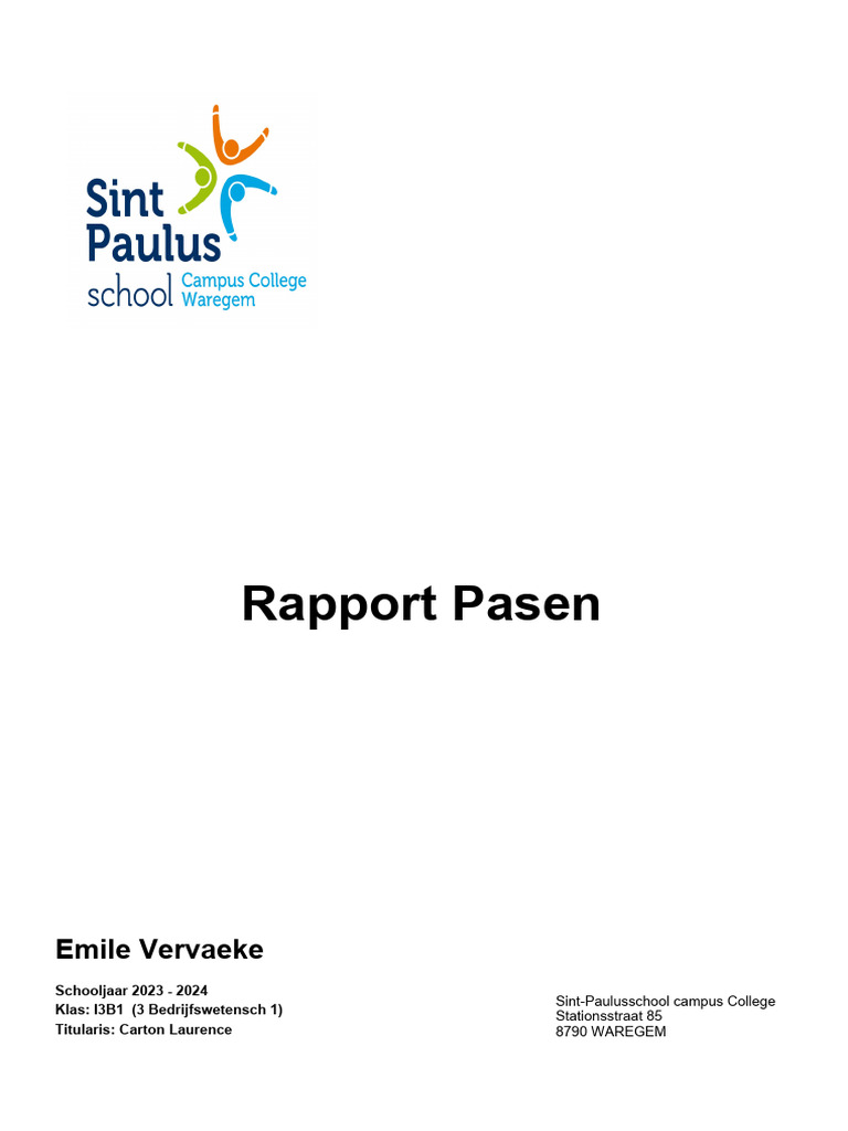 Rapport I3B1 00 R2P 2 | PDF