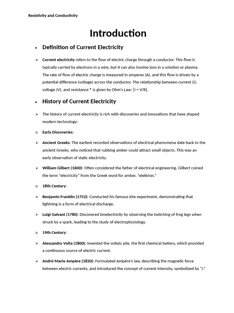 Physics Project Dhruv | PDF | Electricity | Electrical Resistivity And ...