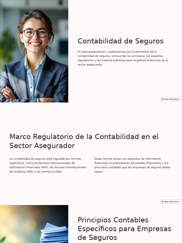 Contabilidad de Seguros | PDF | Contabilidad | Seguro
