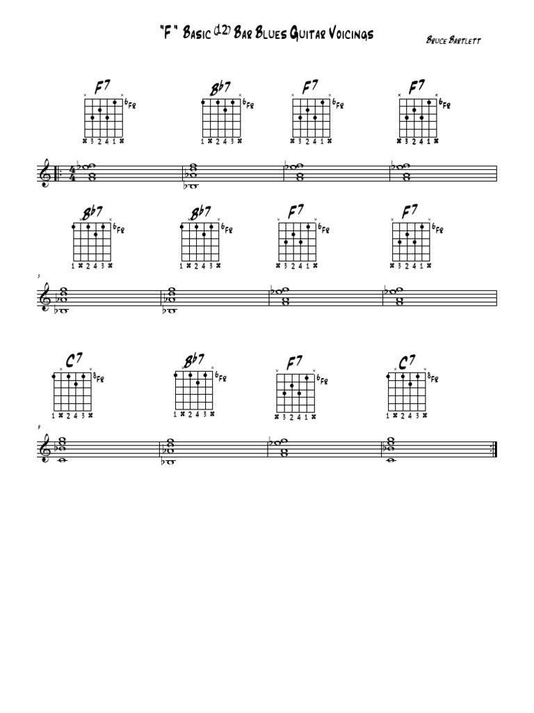 Blues Comping Basic | PDF