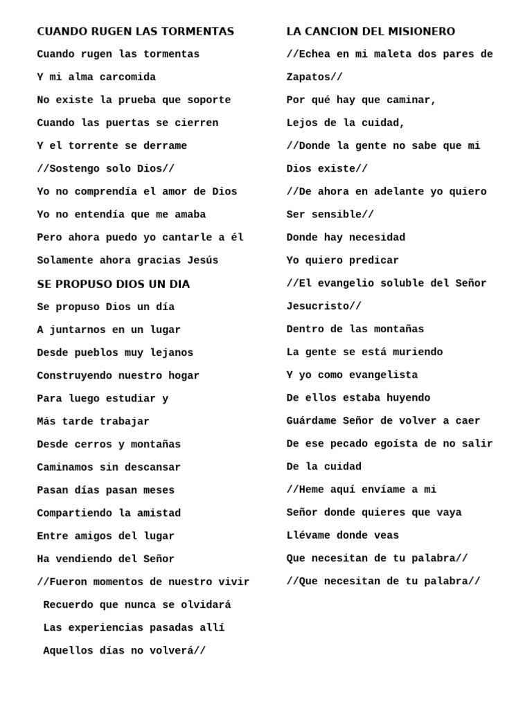 Cuando Rugen Las Tormentas | PDF