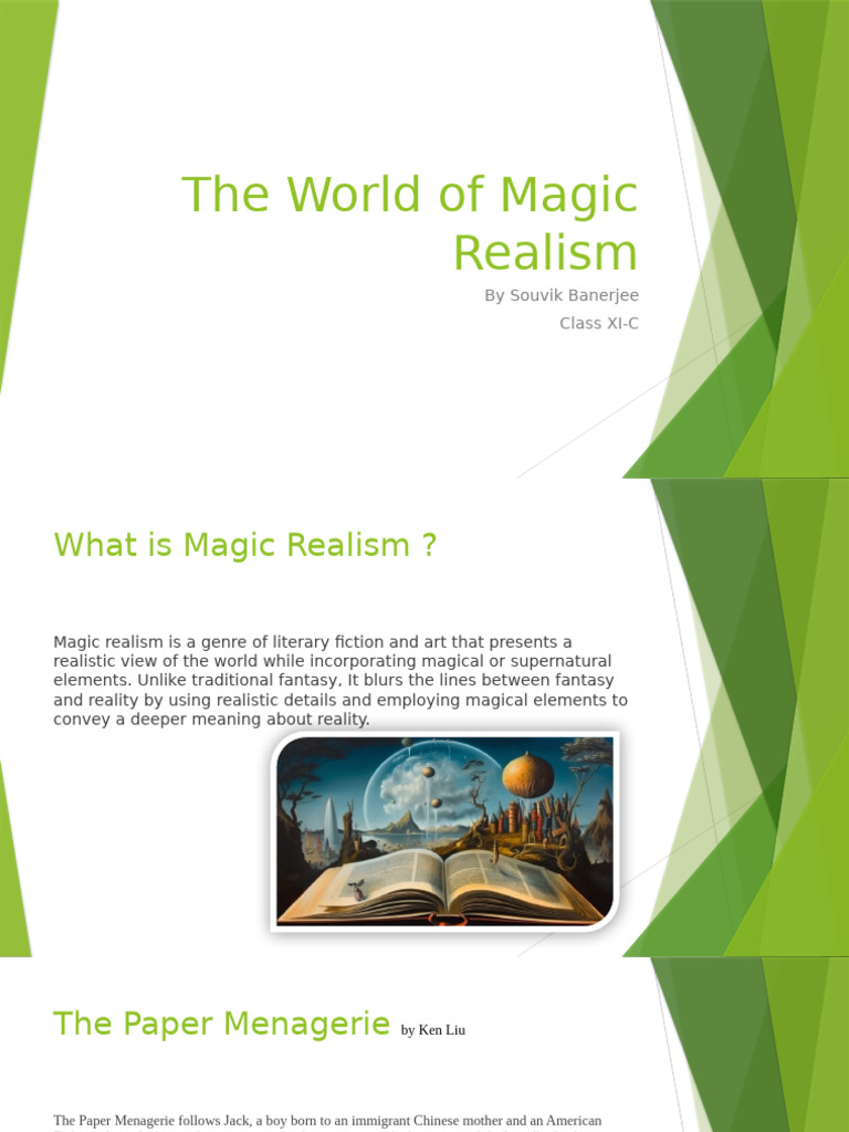 The World of Magic Realism | PDF | Love | Fantasy